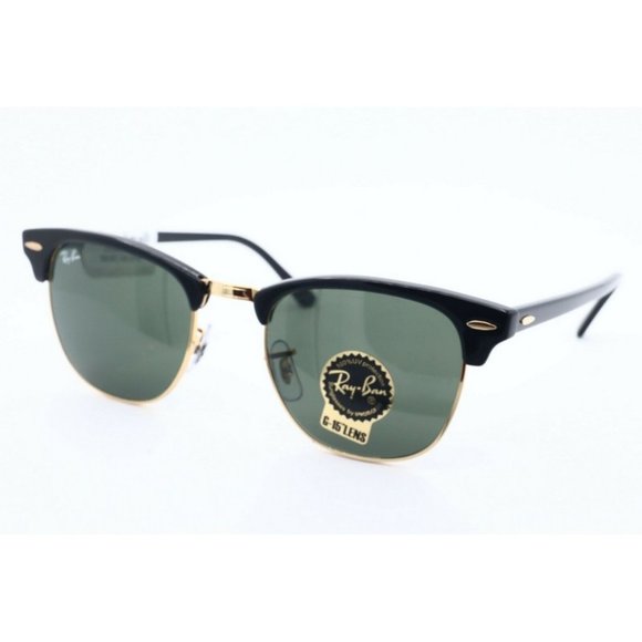 Ray-Ban | Accessories | Rayban Rb 36 W0365 Clubmaster Black Sunglasses ...